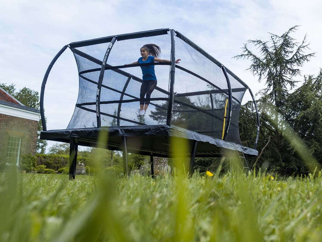 8ft x 12ft Telstar ELITE Rectangle Trampoline Package , Cover And Ladder