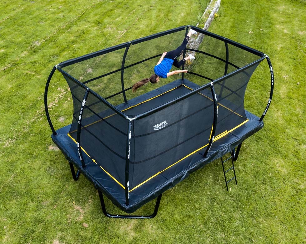 8ft x 12ft Telstar ELITE Rectangle Trampoline Package , Cover And Ladder